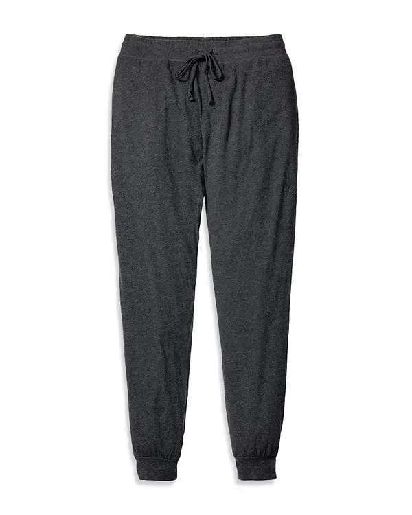 PETITE PLUME Pima Lounge Pants - Dark Heather Grey