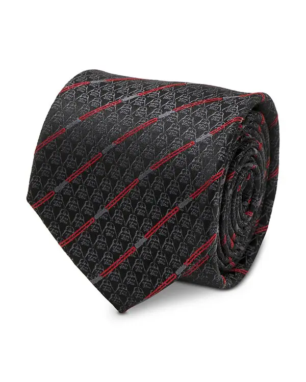 CUFFLINKS, INC. Darth Vader Lightsaber Striped Tie - Black