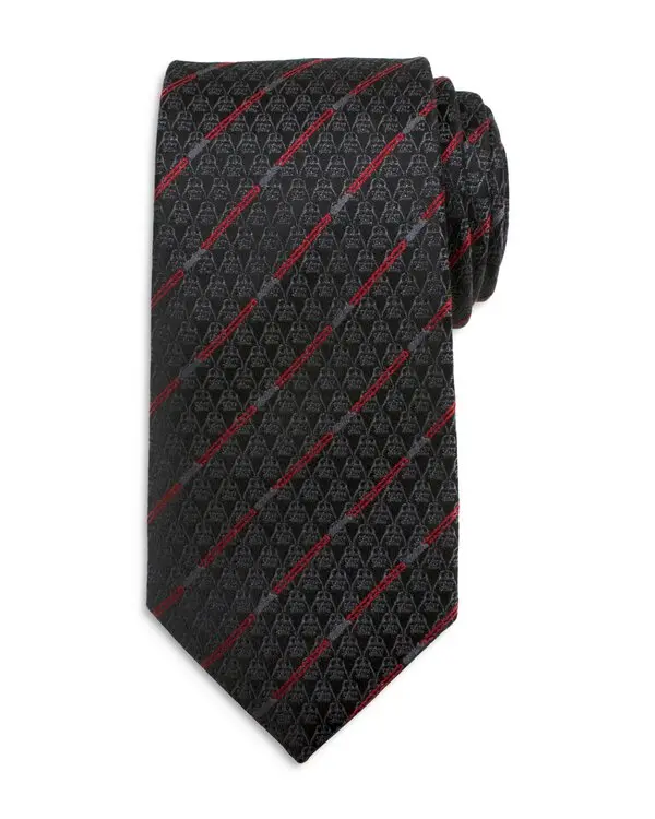 CUFFLINKS, INC. Darth Vader Lightsaber Striped Tie - Black