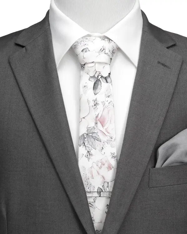CUFFLINKS, INC. Painted Floral Silk Tie