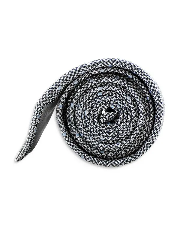 CUFFLINKS, INC. Dotted Herringbone Silk Tie