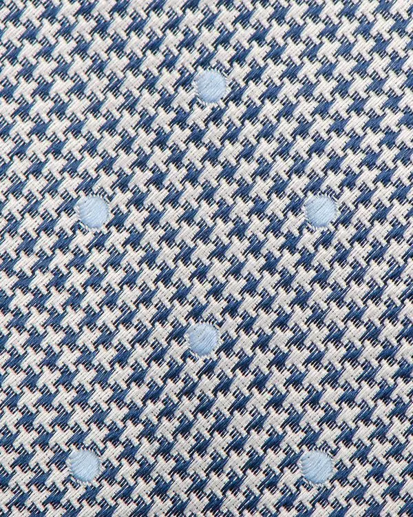 CUFFLINKS, INC. Dotted Herringbone Silk Tie