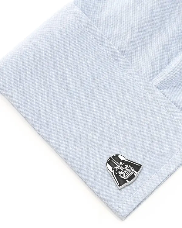 CUFFLINKS, INC. Recessed Matte Darth Vader Head - Black