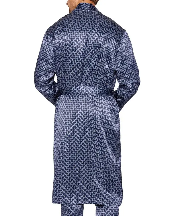 PETITE PLUME Silk Foulard Robe