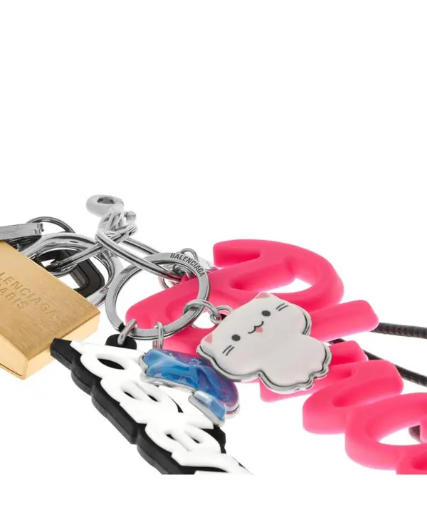 Balenciaga Turner Keychain - Multi