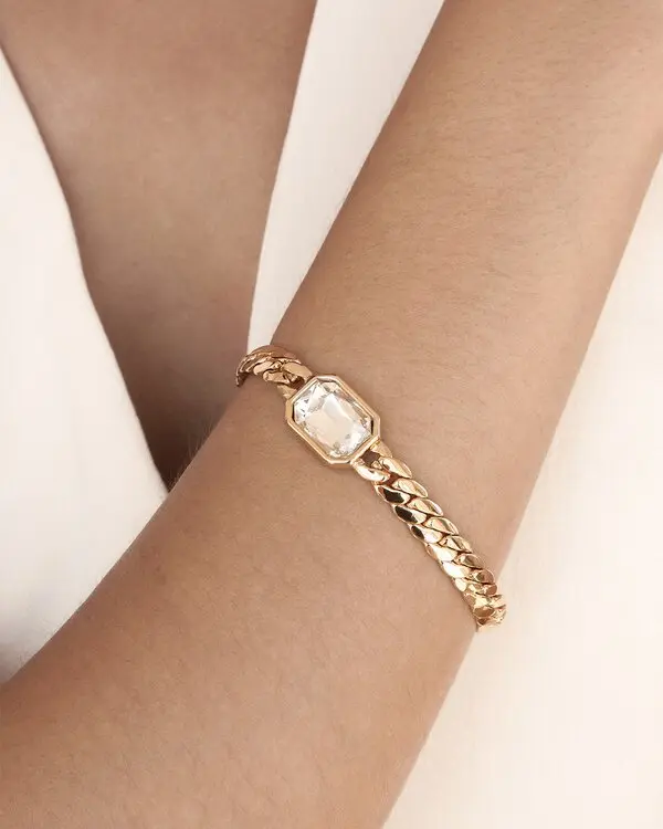Ettika Stone Bracelet - Gold