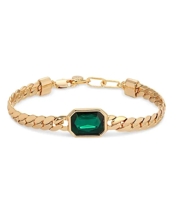 Ettika Stone Bracelet - Gold/green