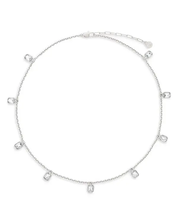 Ettika Stone Charm Necklace - Silver