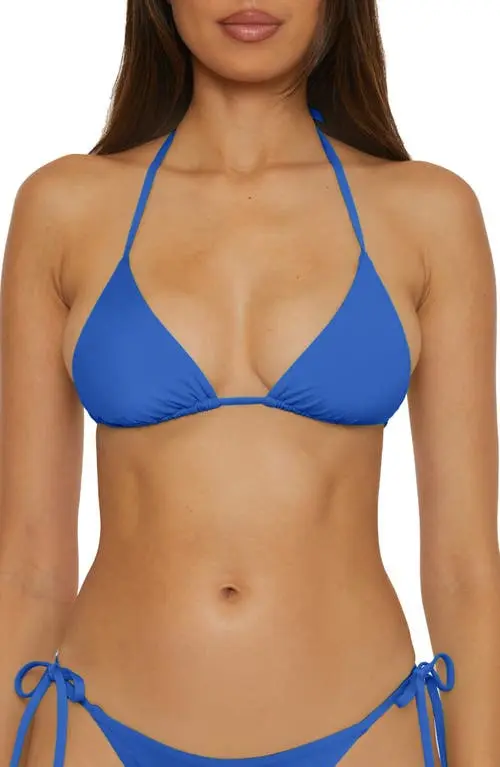 BECCA® By Rebecca Virtue Color Code Triangle Bikini Top - Ocean