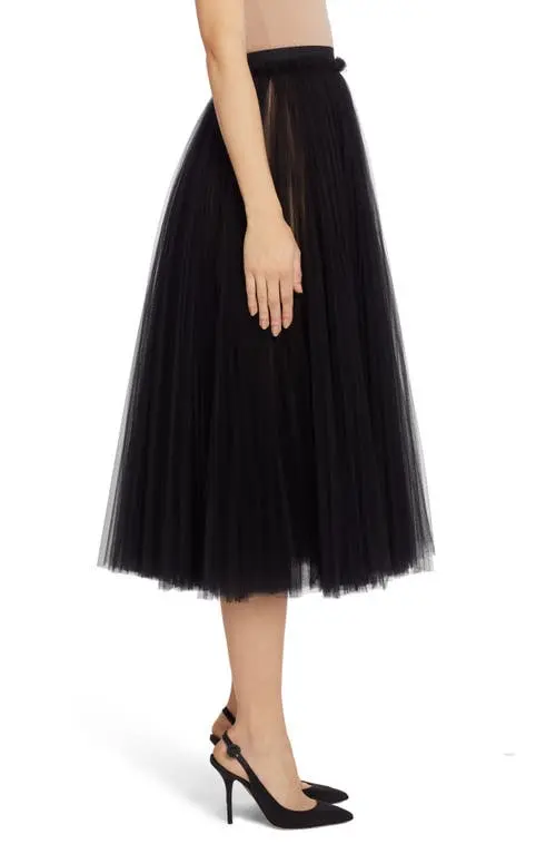 Dolce & Gabbana Tulle A-line Midi Skirt