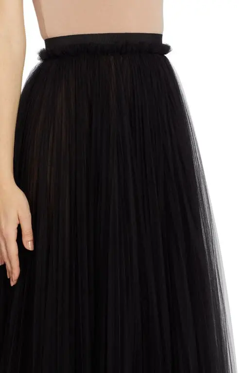Dolce & Gabbana Tulle A-line Midi Skirt