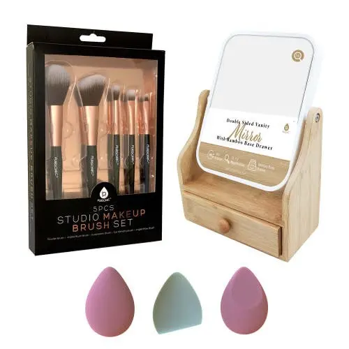 PURSONIC Makeup Brush Set - Multicolor