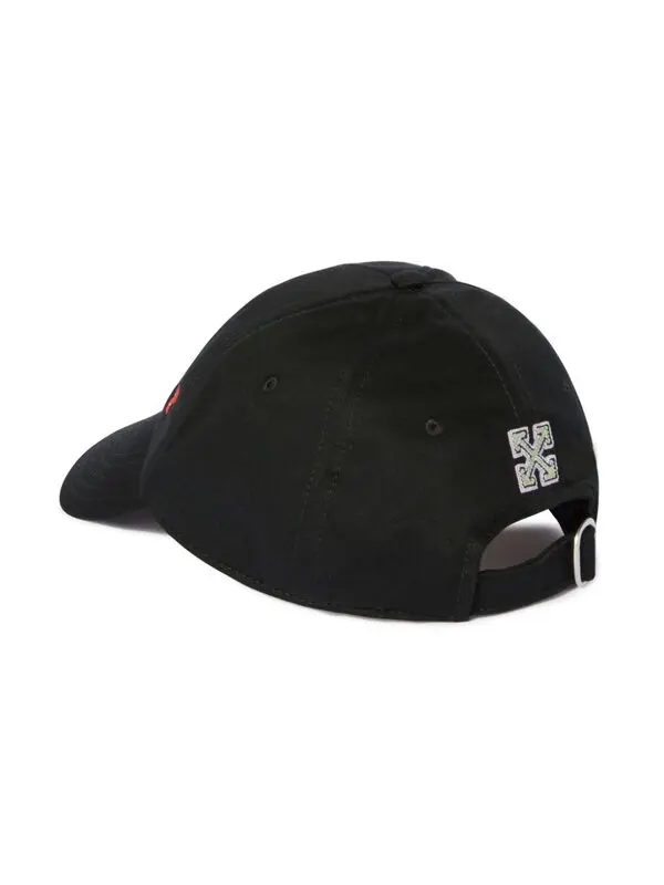 Off-White Embroidered Baseball Cap