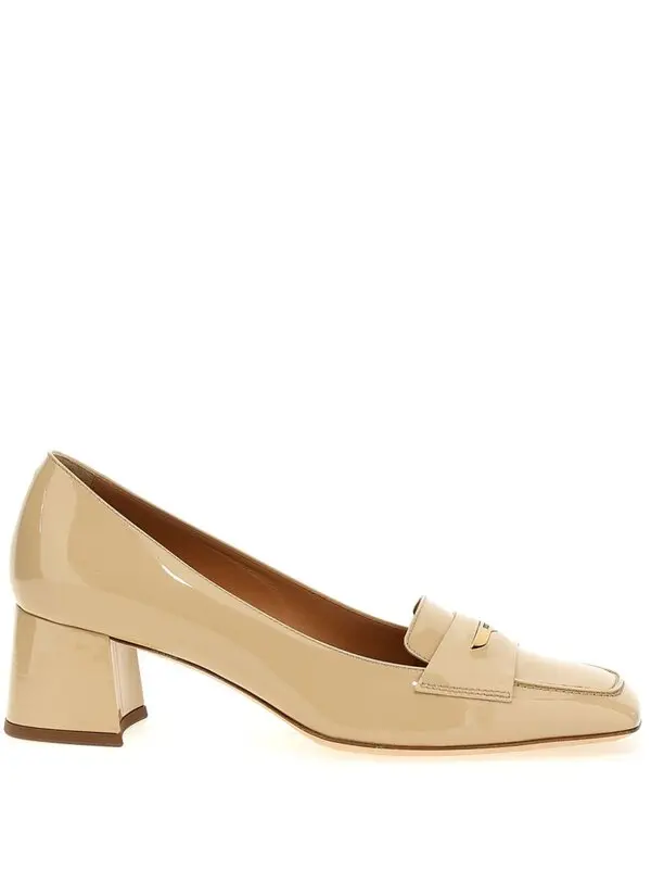 TOD'S 50mm Patent-leather Pumps - Neutrals