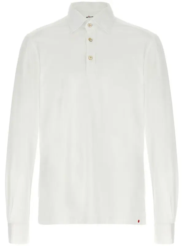 Kiton Positano Polo Shirt - White