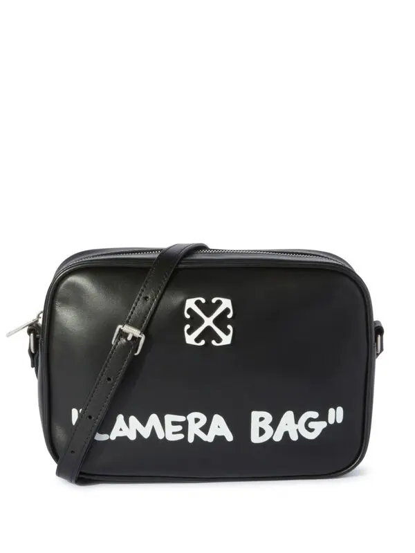 Off-White Medium Jitney Quote Shoulder Bag