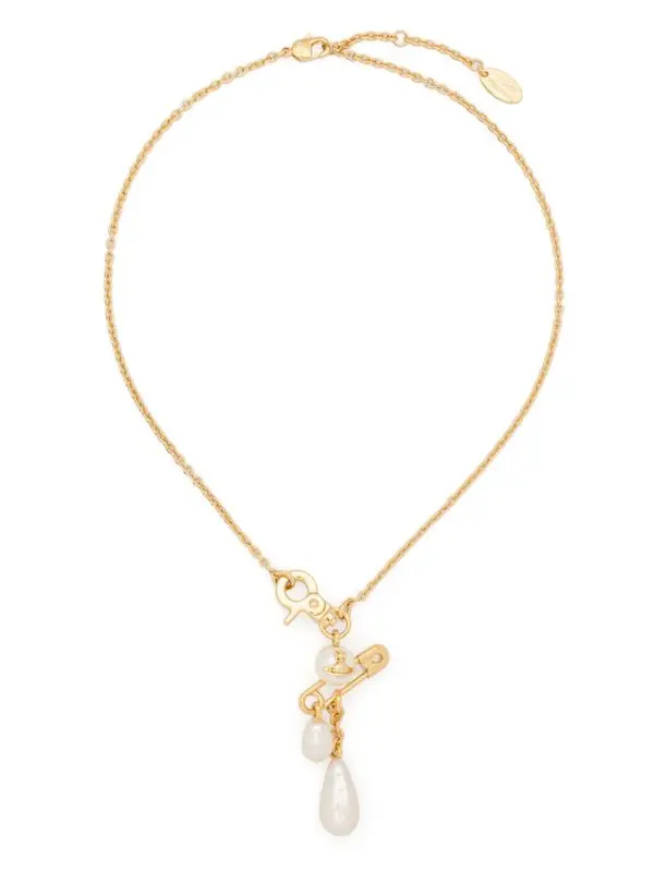 VIVIENNE WESTWOOD Small Claude Necklace - Gold