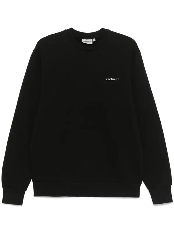 Carhartt Work In Progress Script-embroidered Sweatshirt