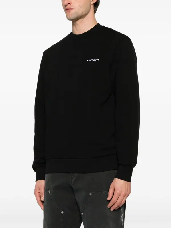 Carhartt Work In Progress Script-embroidered Sweatshirt
