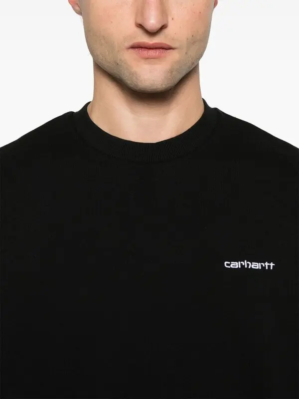Carhartt Work In Progress Script-embroidered Sweatshirt
