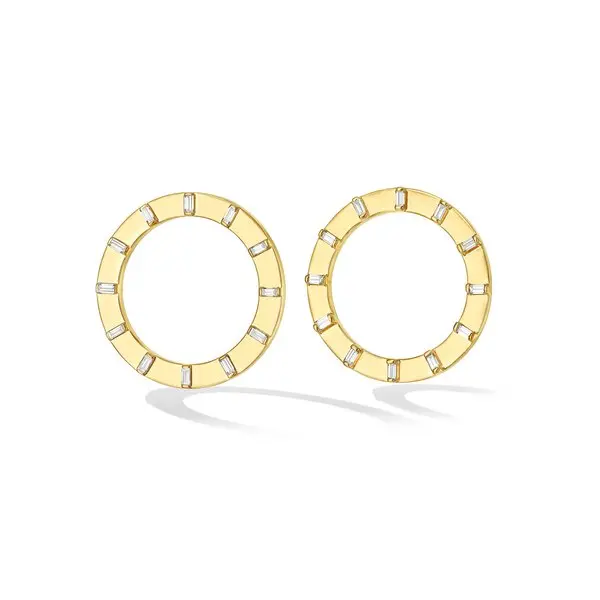 CADAR Light Stud Diamond Earrings - One-color