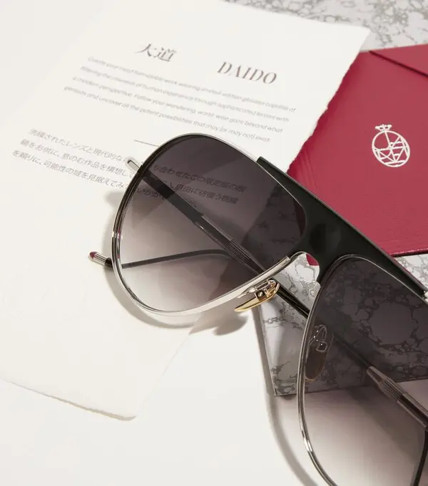 JACQUES MARIE MAGE Daido Aviator Sunglasses