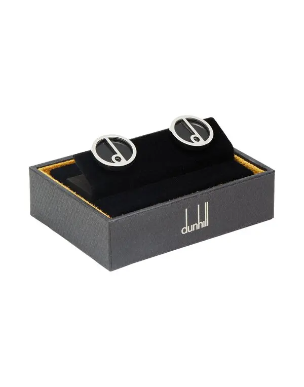 Dunhill Cufflinks And Tie Clips 925/1000 Silver