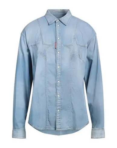 Dsquared2 Denim Shirt Size Cotton, Elastane