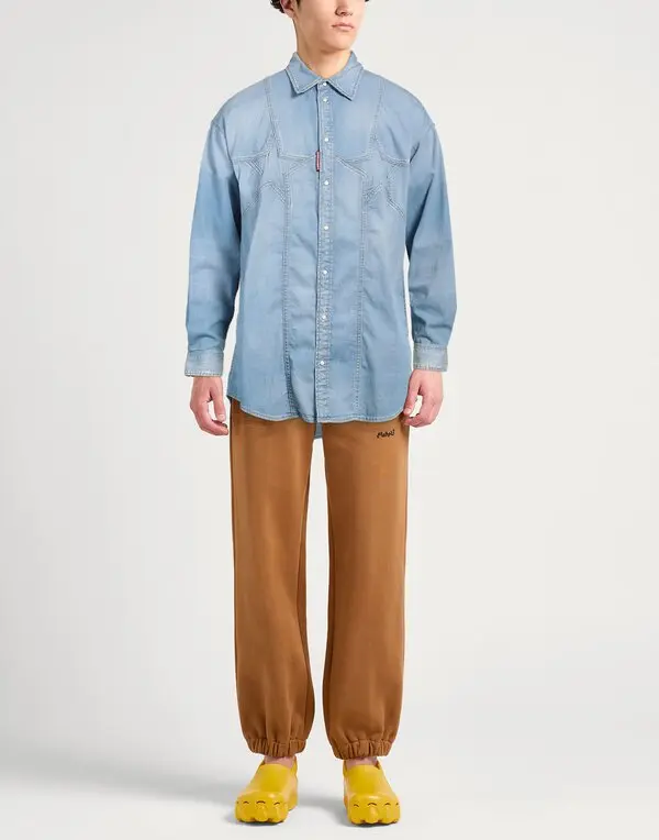 Dsquared2 Denim Shirt Size Cotton, Elastane