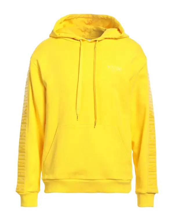 Moschino Cotton Blend Sweatshirt - Yellow