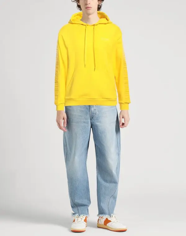 Moschino Cotton Blend Sweatshirt - Yellow