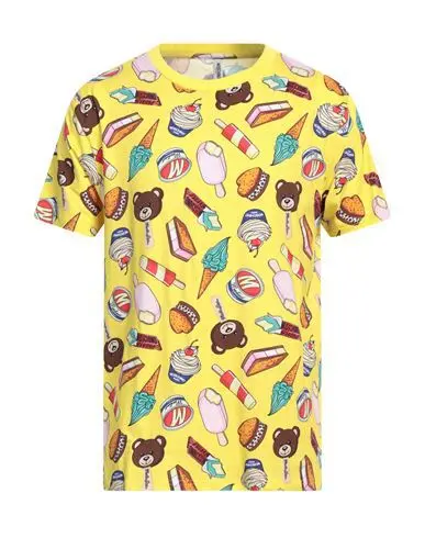 Moschino T-shirt Size Cotton, Elastane - Yellow