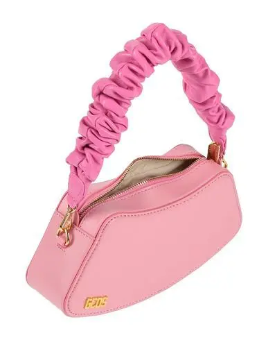 Gcds Leather Baguette Bag - Magenta