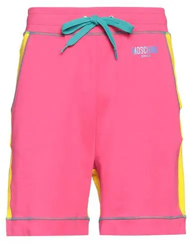 Moschino High Waisted Relaxed Fit Shorts - Pink