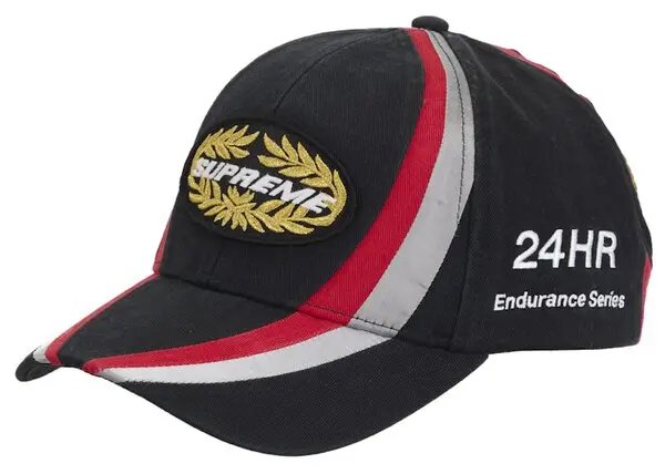 Supreme Endurance Series 6-panel Cap - Black