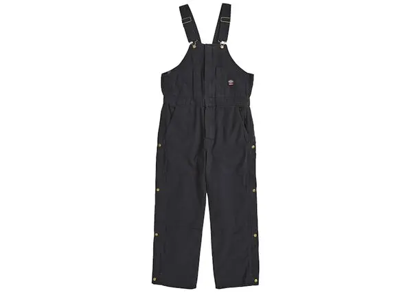 Supreme Dickies Flannel Lined Overall - Black