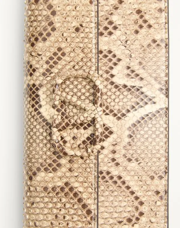 Valentino Garavani Vlogo Signature Python Chain Wallet