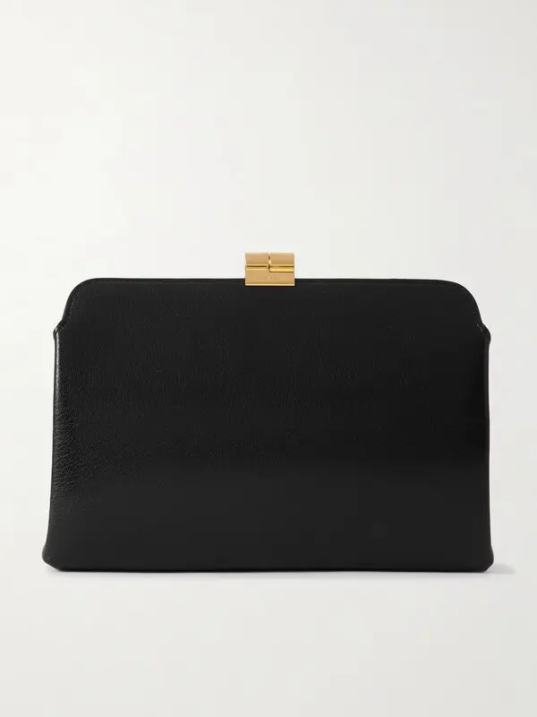 THE ROW Amazon Leather Clutch