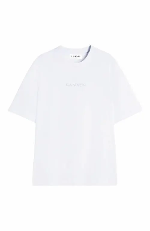 LANVIN Embroidered T-shirt