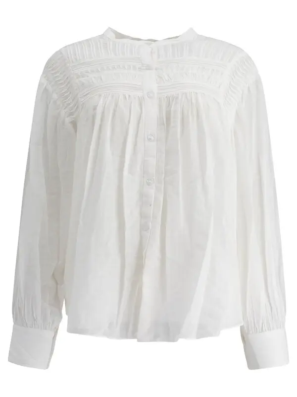 MARANT ETOILE Plalia Cotton-blend Shirt