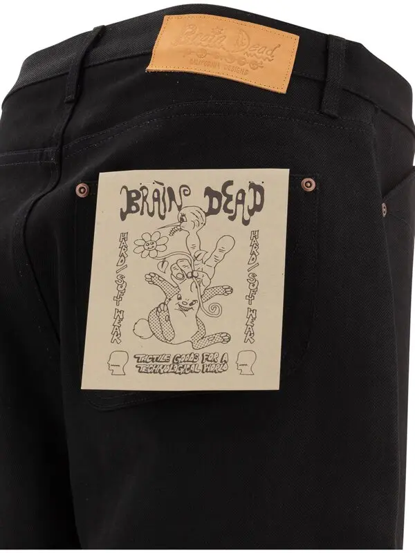BRAIN DEAD Straight Leg Jeans