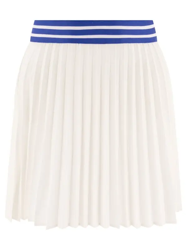 BODE Pleated Skirt - White