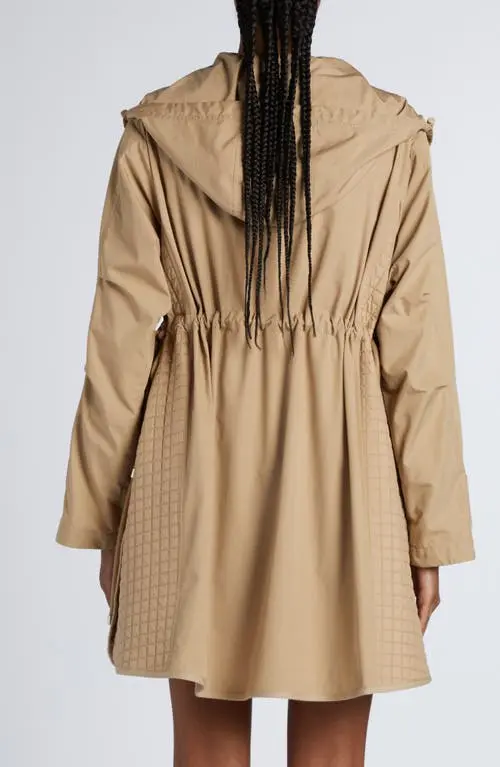 Moncler Meudon Long Parka - Beige