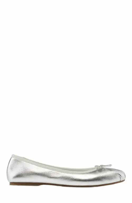 GRACE FOOTWEAR Reims Ballerina - White