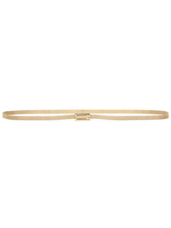 Victoria Beckham Micro Frame Belt - Gold