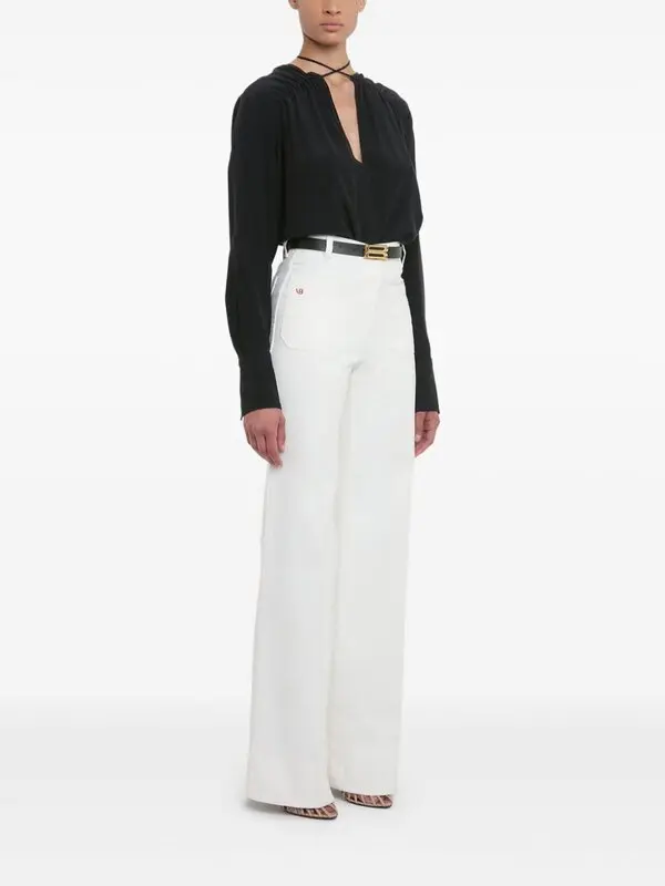 Victoria Beckham Gathered-detail Blouse