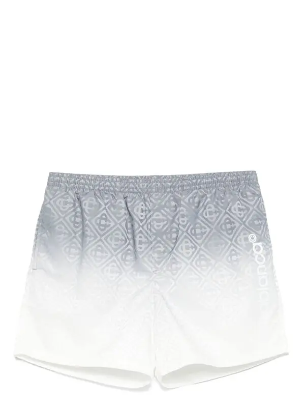 Casablanca Printed Swim Shorts - Grey