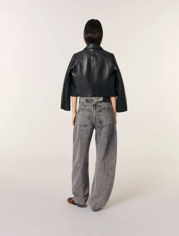 Maje Cotton Balloon Jeans