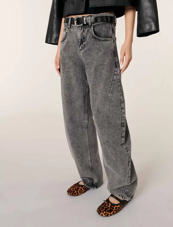 Maje Cotton Balloon Jeans