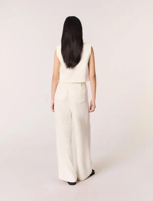 Maje Cotton Tweed Jacket